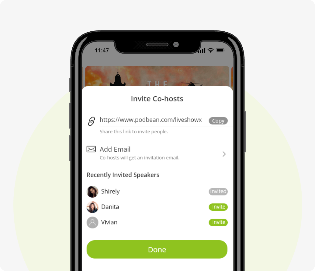 Remote Podcast Recording with Podbean audio recorder app